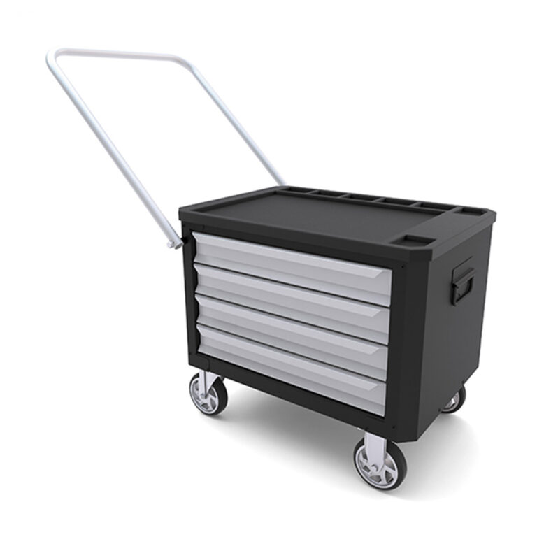 Coffre d'atelier sur roulettes 670 x 555 x 555 | CE6400R | SORI